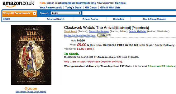 The Arrival – Now Available through Amazon!!! | Anachronauts Digest